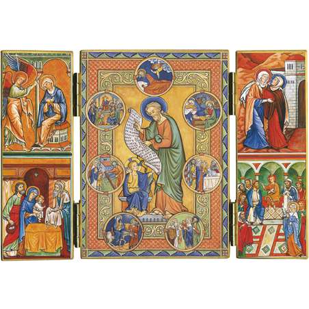 Triptych of Seven Sorrows and Joys of Saint Joseph - Christian shop