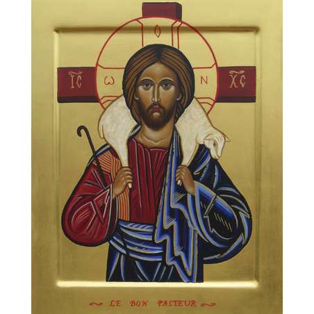Religious icon: the Good Shepherd - products - Christian shop