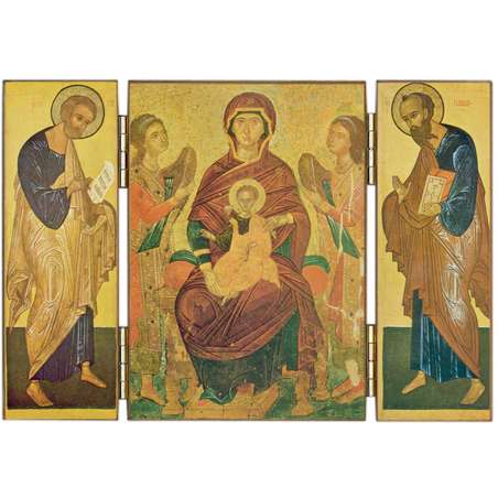 religious triptych: The Blessed Virgin - Christian shop