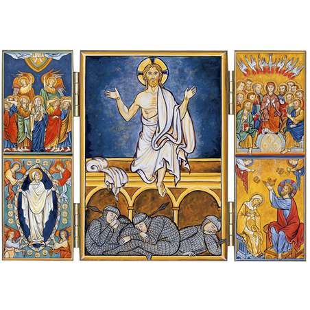 religious triptych: The Glorious Mysteries - Monastic products