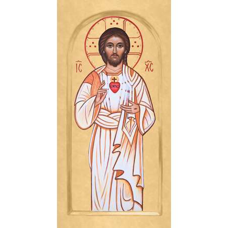 Icon of the Sacred Heart of Jesus (Y. Denneulin) - Sale of religious ...